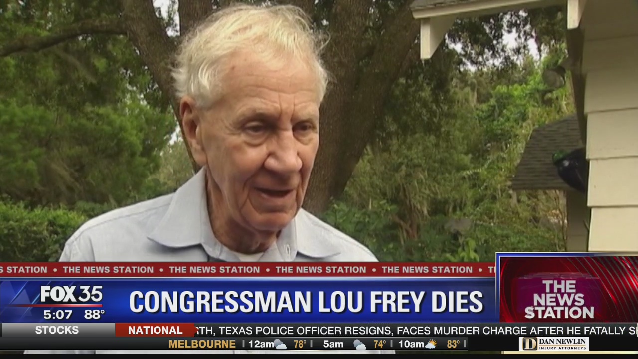 Congressman Lou Frey dies at age 85 | FOX 51 Gainesville