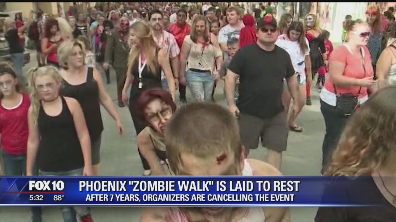 Phoenix's Zombie Walk event laid to rest | FOX 10 Phoenix