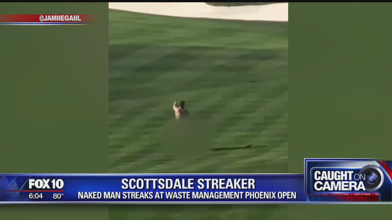 CAUGHT ON CAMERA: Man arrested after he streaking incident at the ...