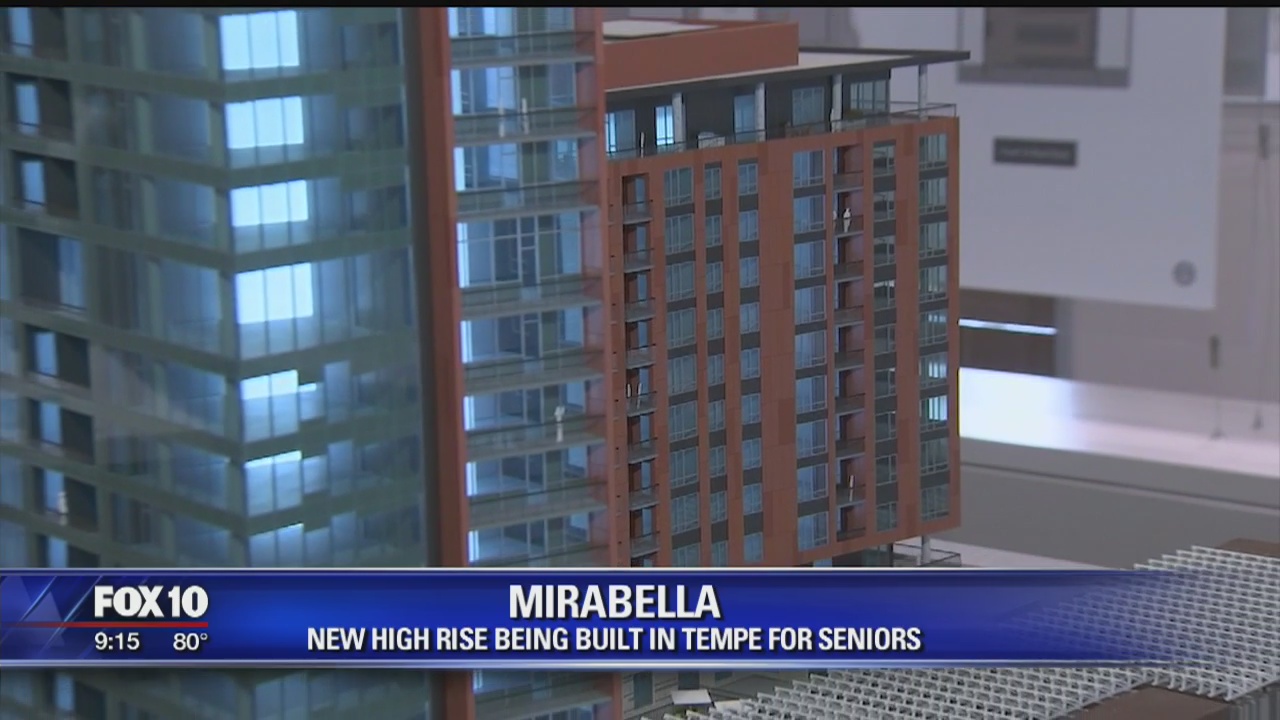 New high-rise building being built for seniors near ASU's Tempe campus ...