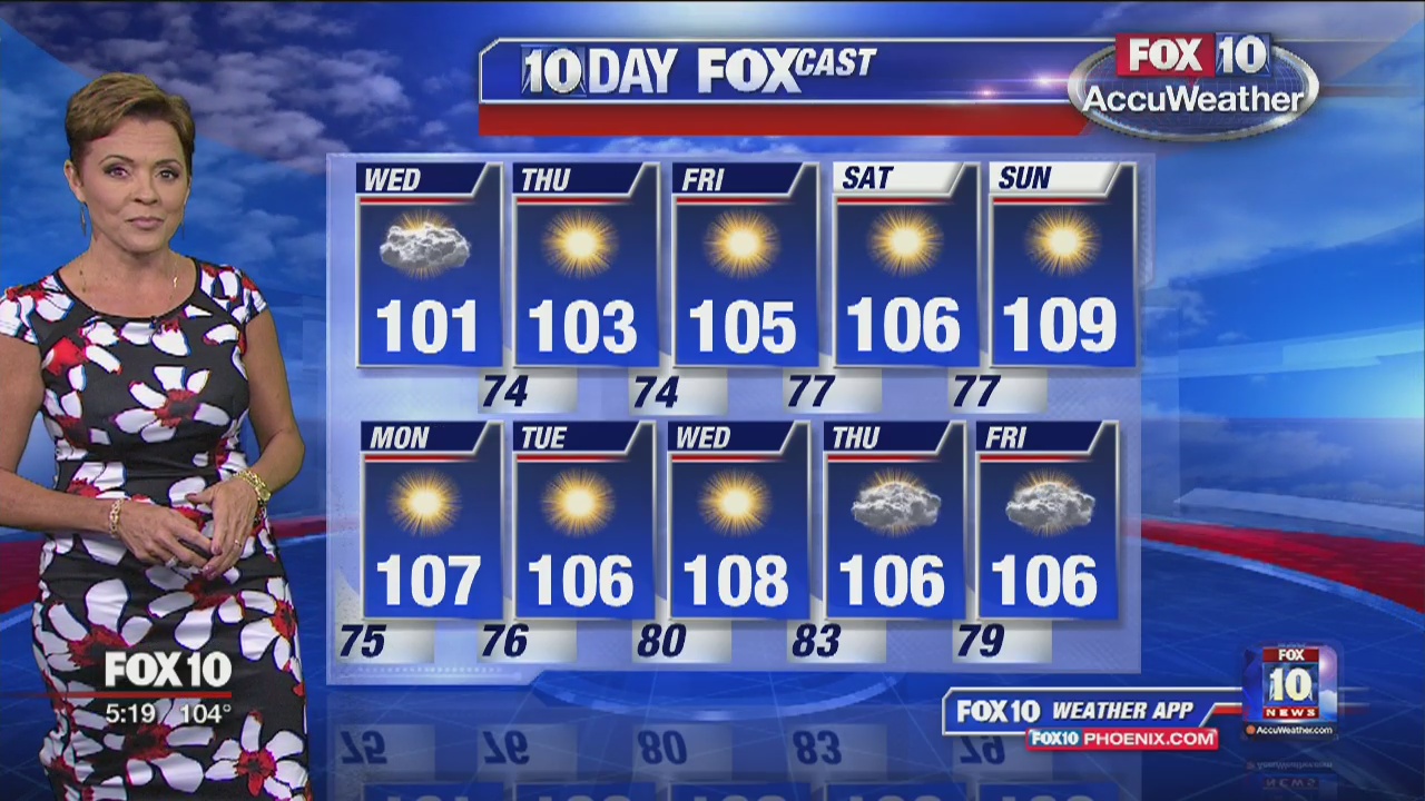5PM Weather - 6/5/2018 | FOX 10 Phoenix