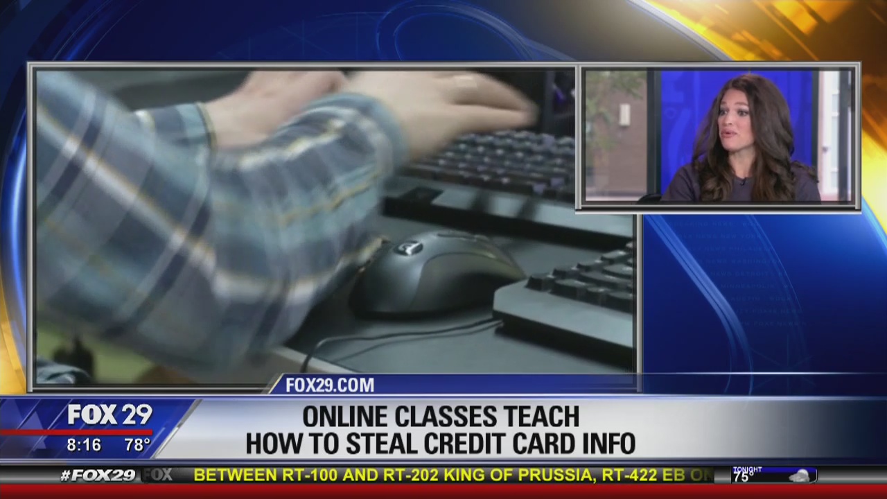 Online classes teach how to steal credit card info | FOX 29 Philadelphia