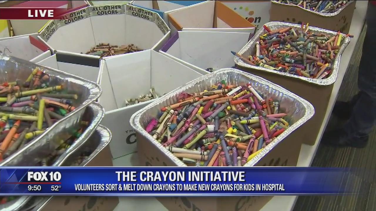 The Crayon Initiative brings art to children's hospitals | FOX 10 Phoenix