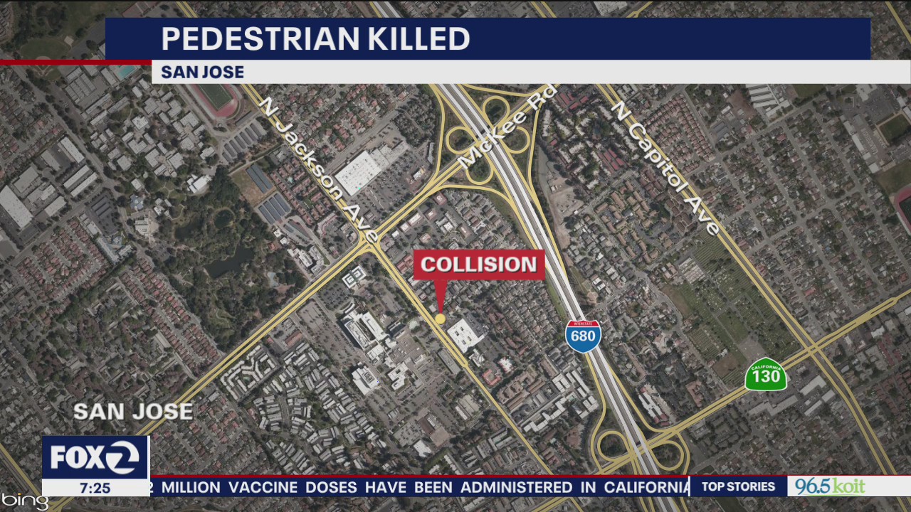 Pedestrian killed in San Jose hit and run on Saturday | KTVU FOX 2