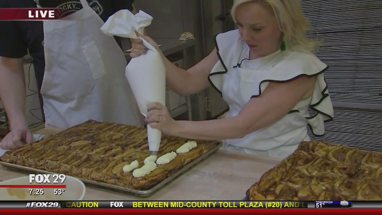 Good Day celebrates Sticky Bun Day at Fritz's Bakery | FOX 29 Philadelphia