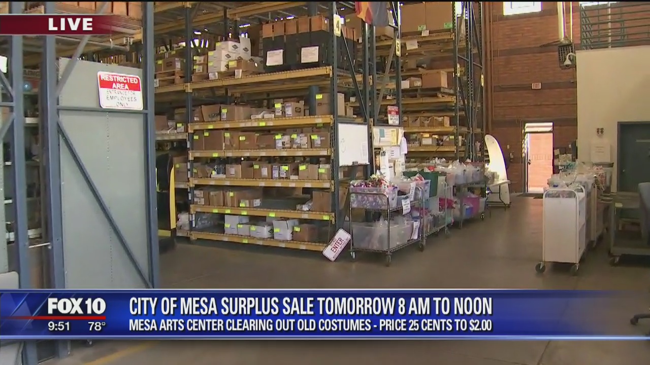 Cory's Corner: City of Mesa's surplus sale | FOX 10 Phoenix