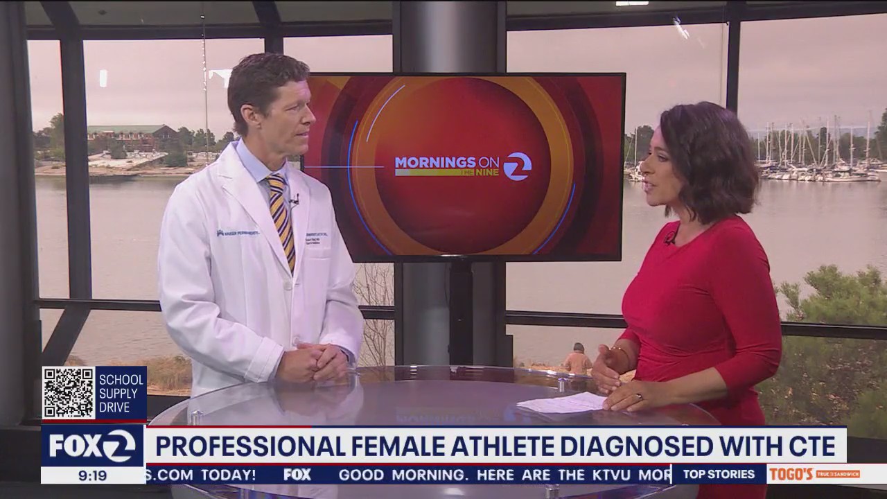 CTE diagnosis in female athlete | KTVU FOX 2