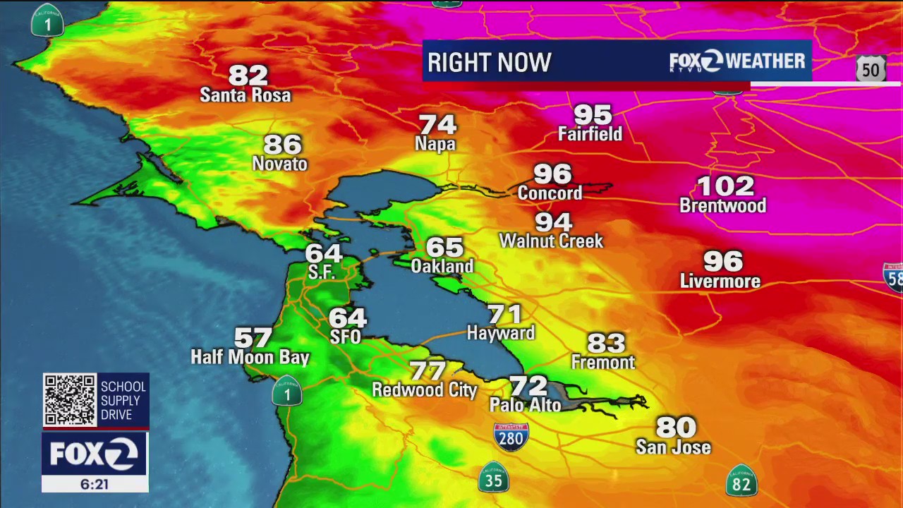 Upcoming week's weather forecast: is heat here to stay? | KTVU FOX 2