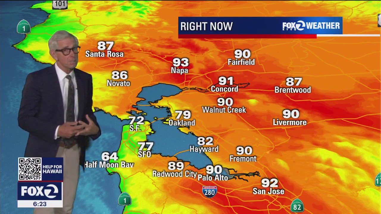 Upcoming 5-day weather forecast | KTVU FOX 2