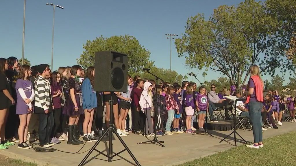 Chandler students honor civil rights activist Ruby Bridges | FOX 10 Phoenix