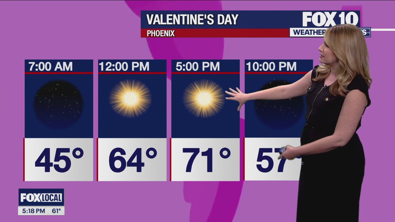 5 p.m. Weather Forecast - 2/11/24 | FOX 10 Phoenix