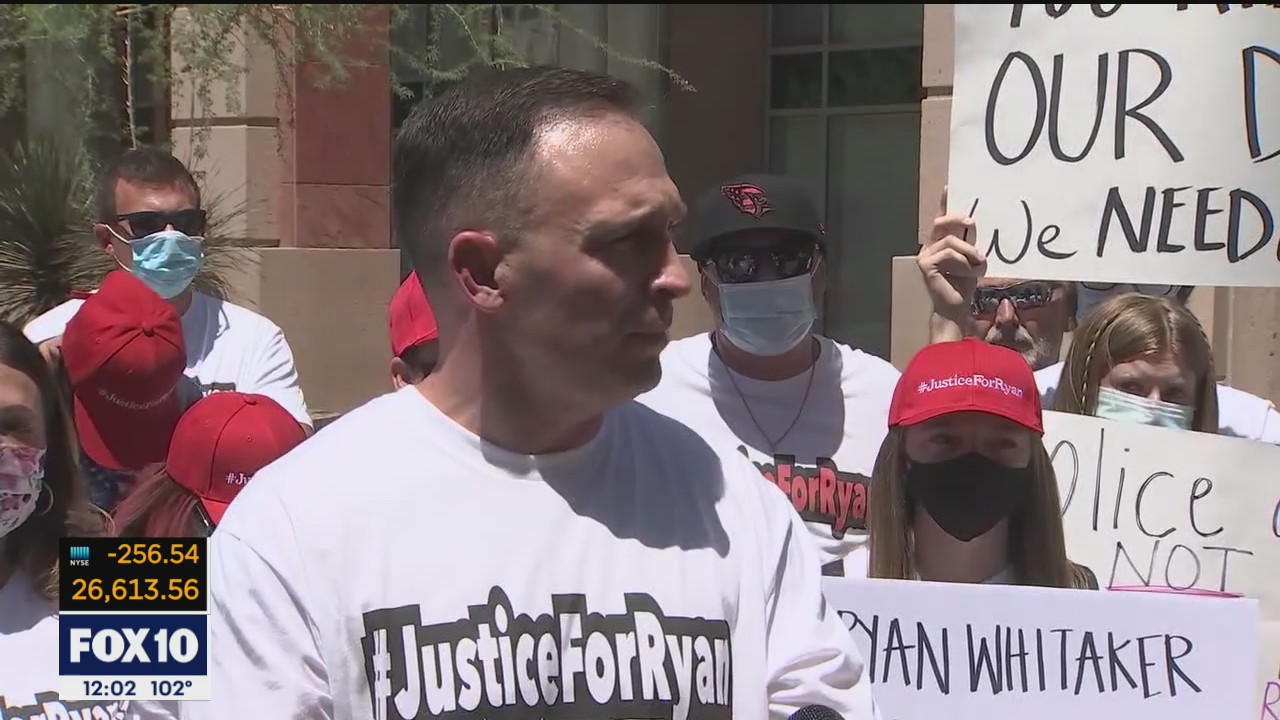 Ryan Whitaker's family speaks out after Phoenix PD releases footage of ...