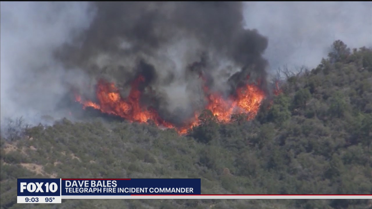 Telegraph Fire grows to over 148K acres, still 59% contained | FOX 10 ...