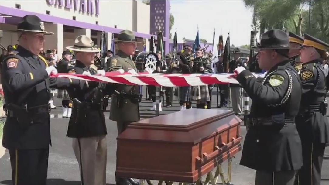 Funeral services held for DEA agent killed in Tucson Amtrak shooting ...