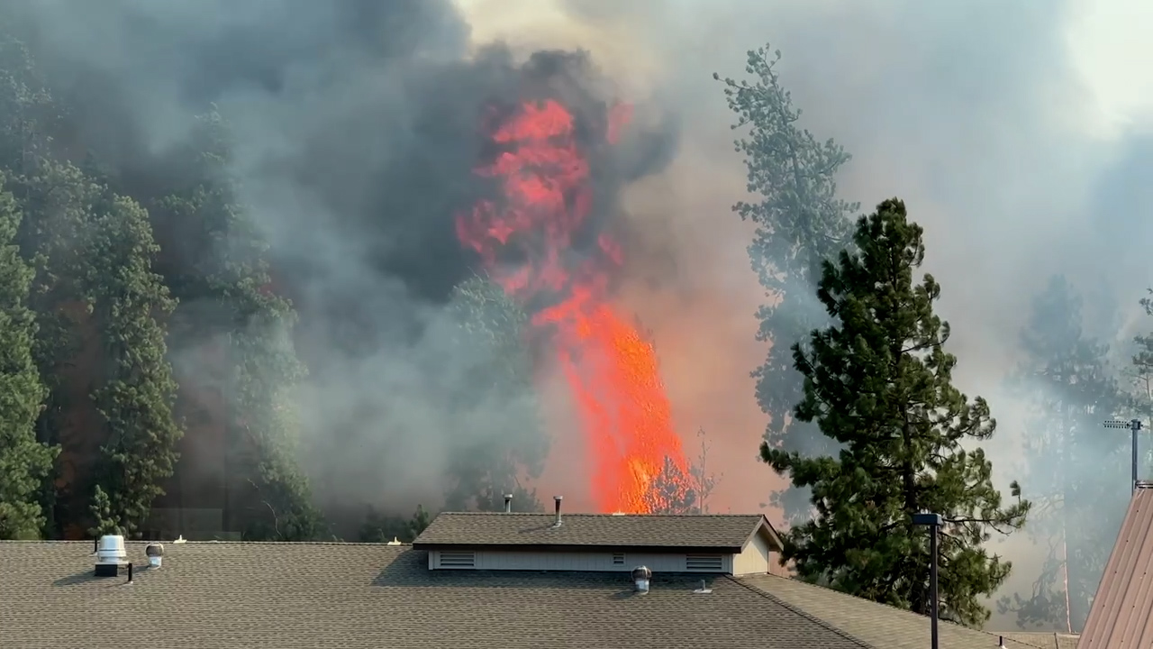 Evacuating after Gray Fire explodes in Spokane County | FOX 13 Seattle