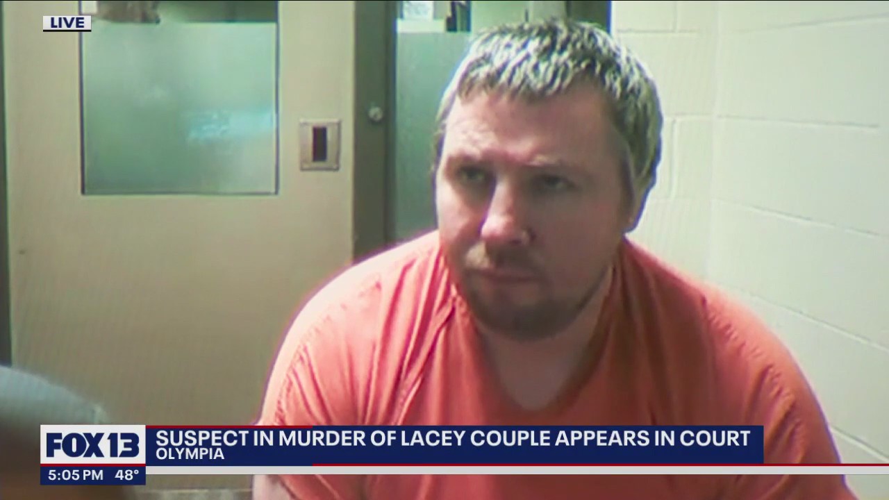 Suspect in murder of Lacey couple appears in court | FOX 13 Seattle