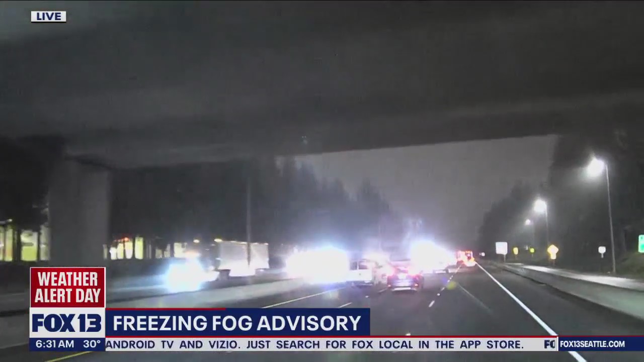 Freezing Fog Advisory continues Wednesday | FOX 13 Seattle