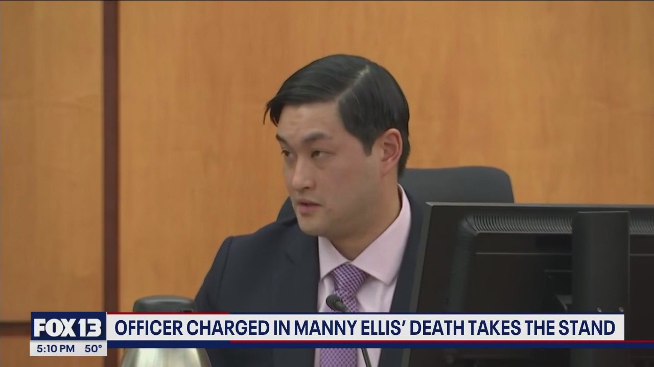 Officer charged in Manny Ellis' death takes the stand | FOX 13 Seattle
