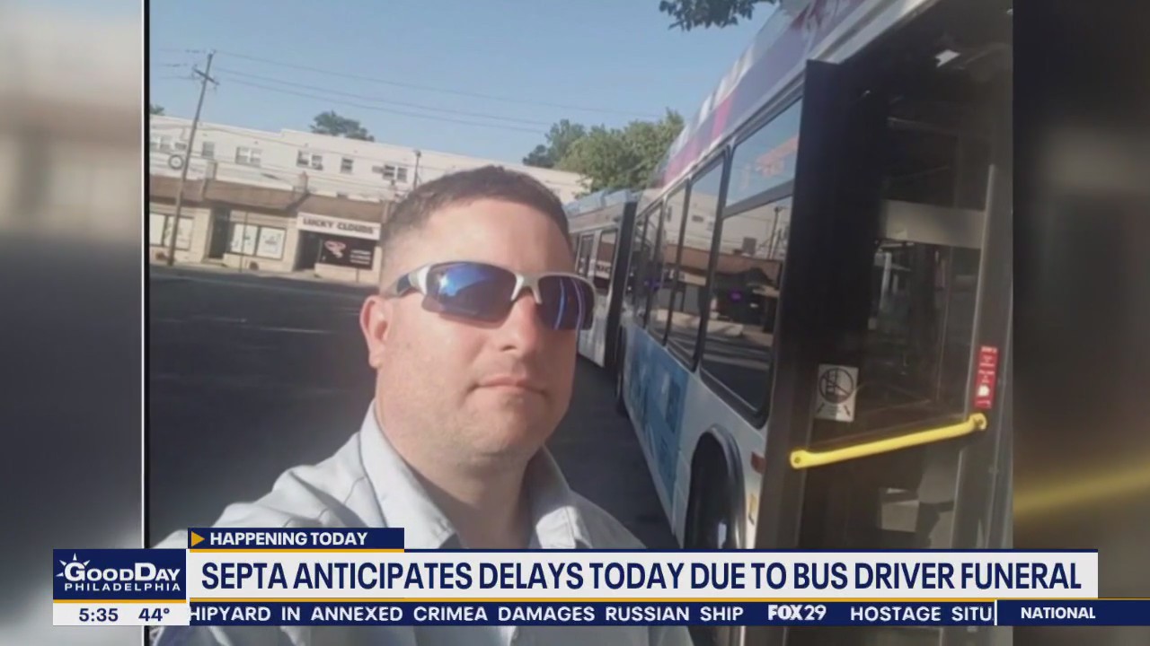 SEPTA warns of delays due to bus driver funeral | FOX 29 Philadelphia