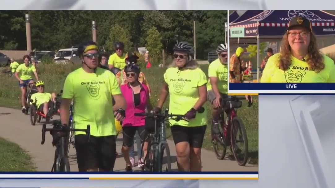 Chris Kegel Slow Roll bike ride | FOX6 Milwaukee
