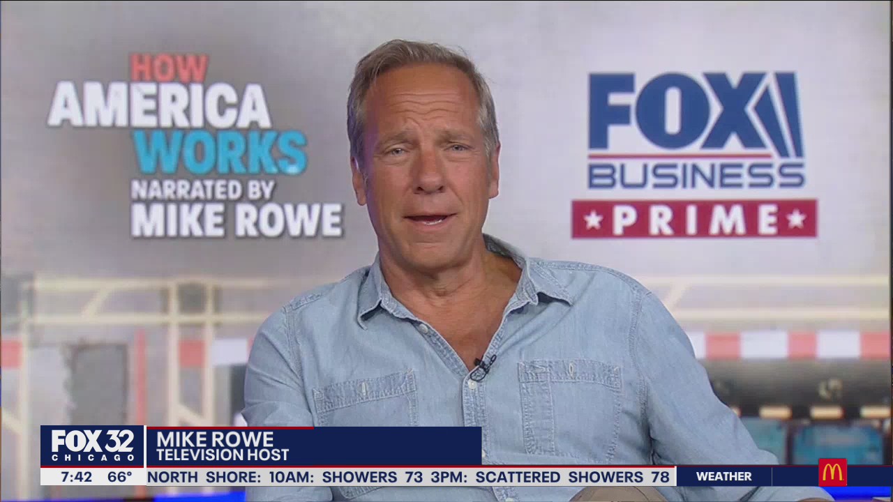 Mike Rowe on the premiere of his new show, 'How America Works' | FOX 32 ...