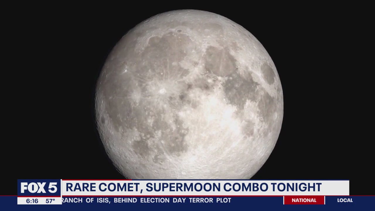 Rare comet, supermoon combo will light up skies over DC, Maryland ...