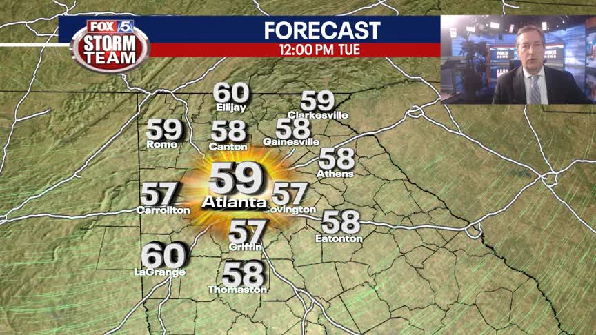 Monday Evening Weather Update | FOX 5 Atlanta