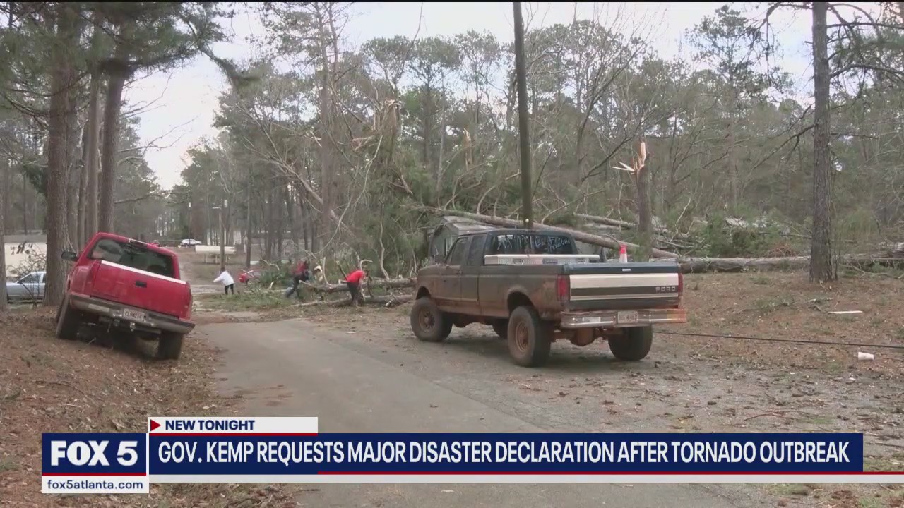 Kemp request federal disaster declaration | FOX 5 Atlanta