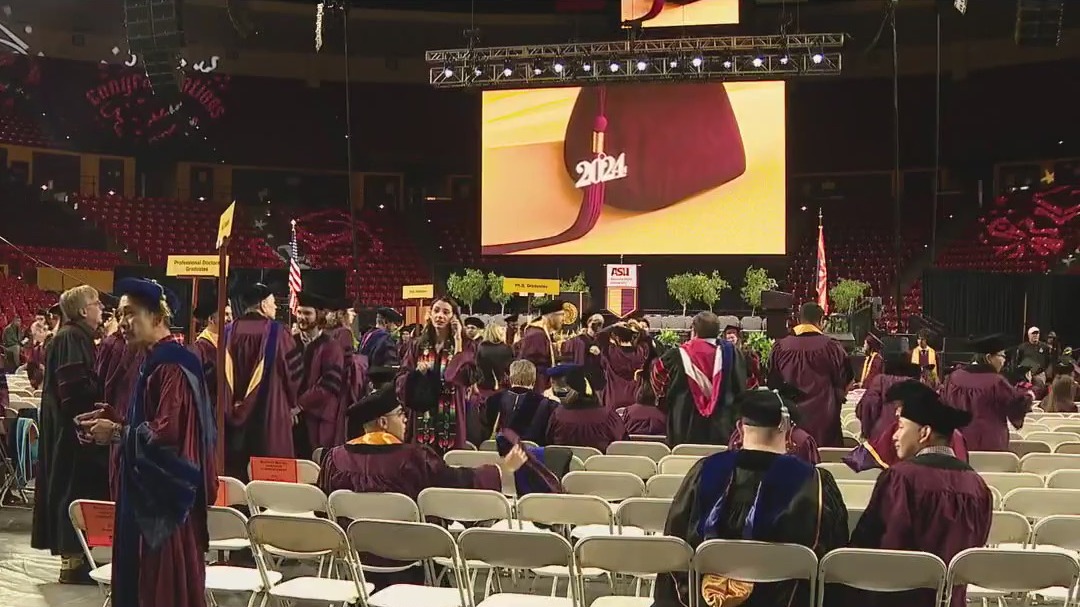 Students celebrate at ASU graduation ceremonies | FOX 10 Phoenix