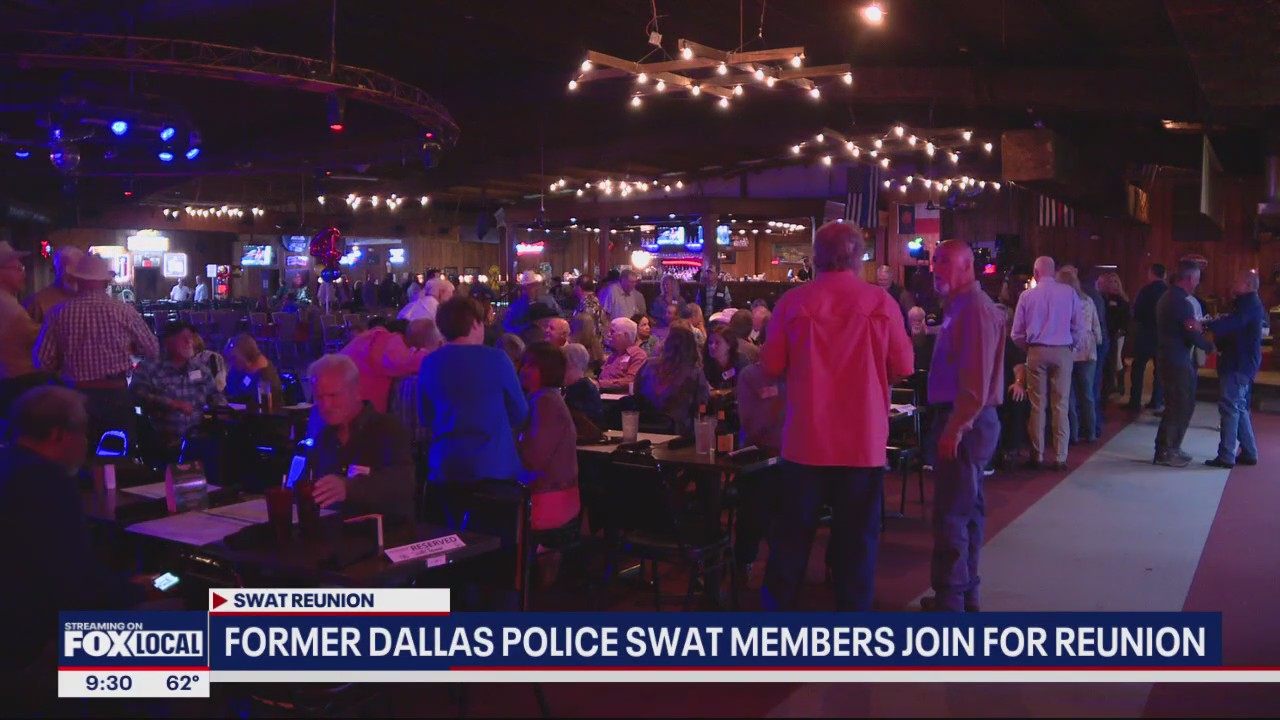 Former Dallas PD SWAT members join for reunion | FOX 4 Dallas-Fort Worth