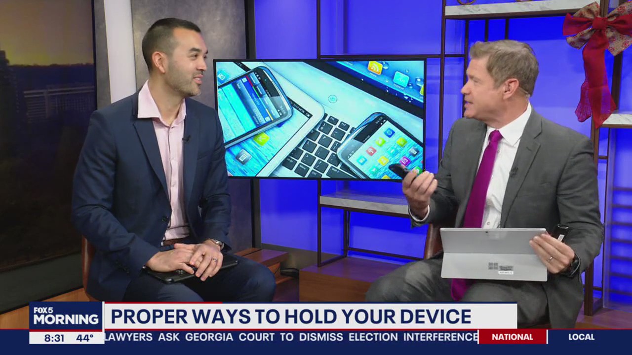 Proper ways to hold your device | FOX 5 DC