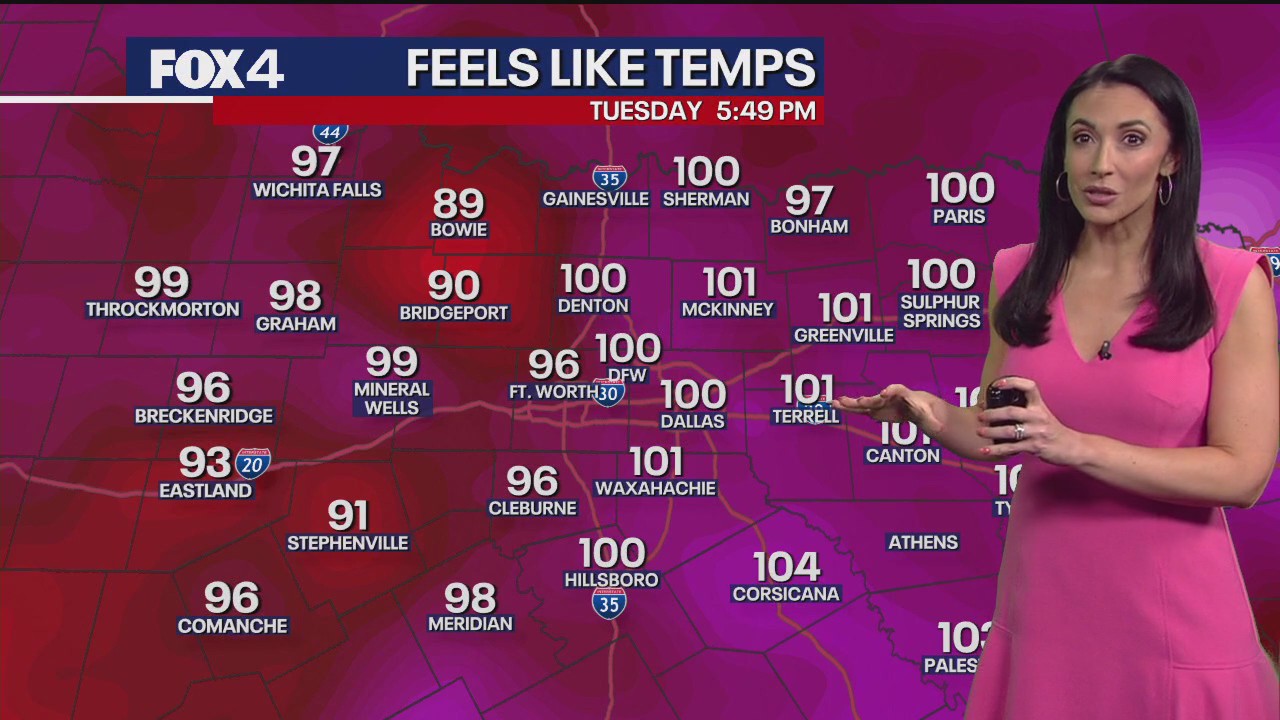 Dallas weather: July 22 evening forecast | FOX 4 Dallas-Fort Worth