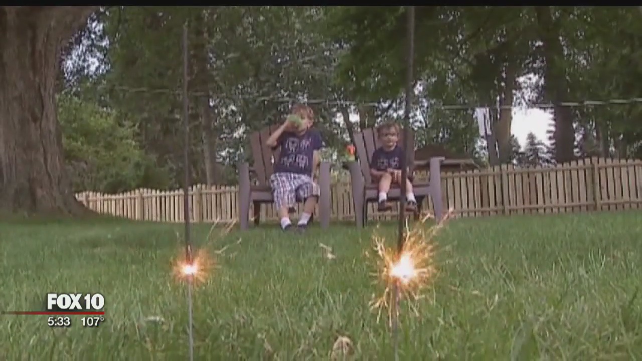 BEWARE: Statistics show sparklers cause the most injuries | FOX 10 Phoenix