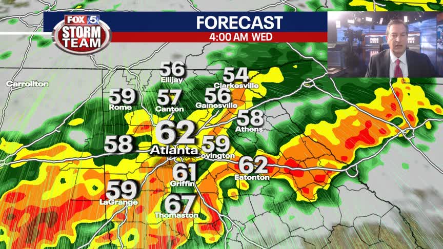 Tuesday Evening Weather Update | FOX 5 Atlanta