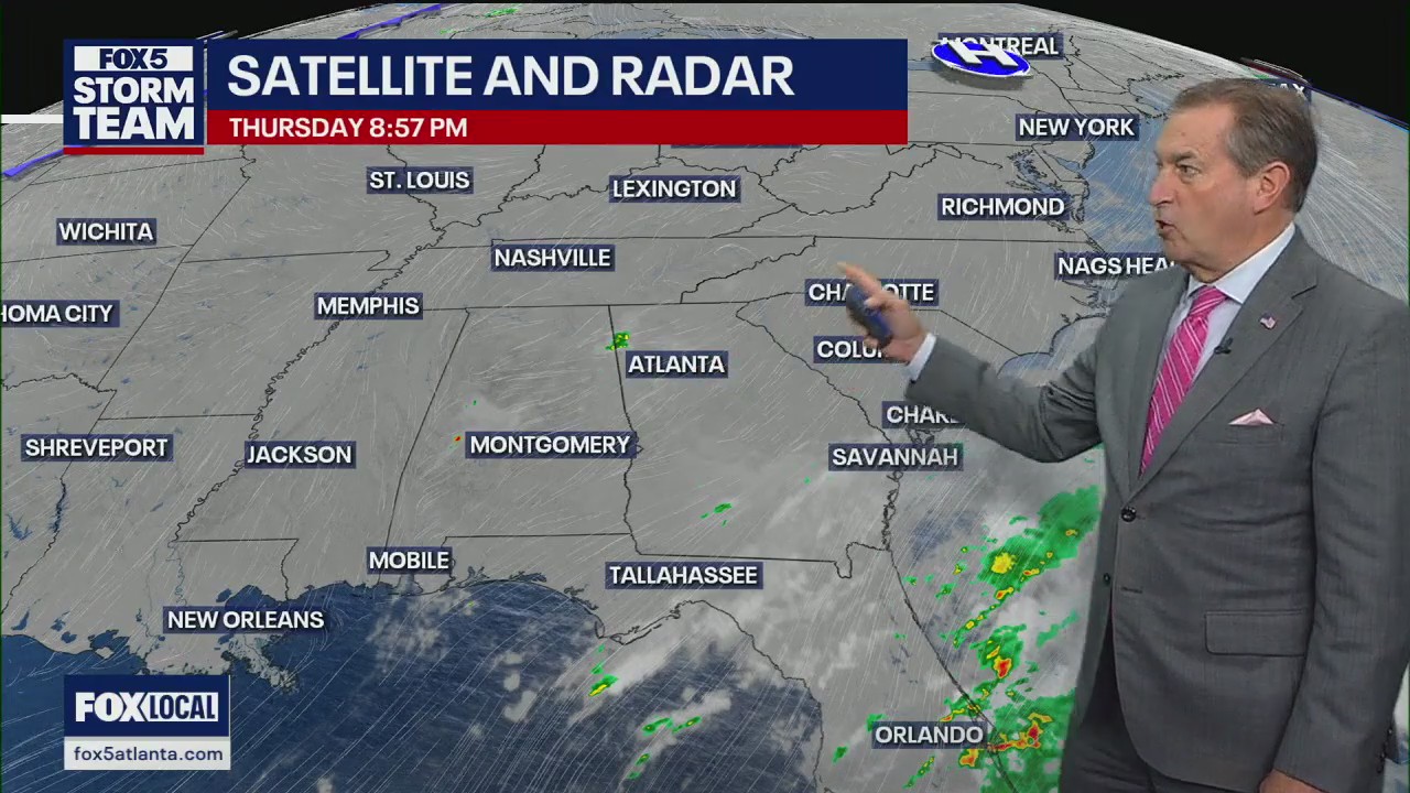 Thursday night forecast | FOX 5 Atlanta