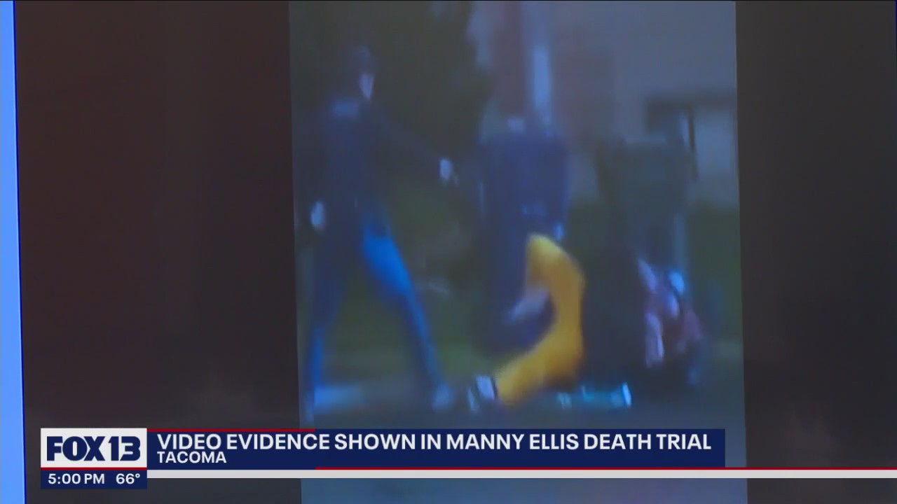 Video evidence shown in Manny Ellis death trial | FOX 13 Seattle