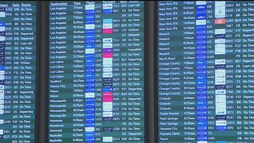 Thousands of flights canceled across US amid shutdown | FOX 9 ...