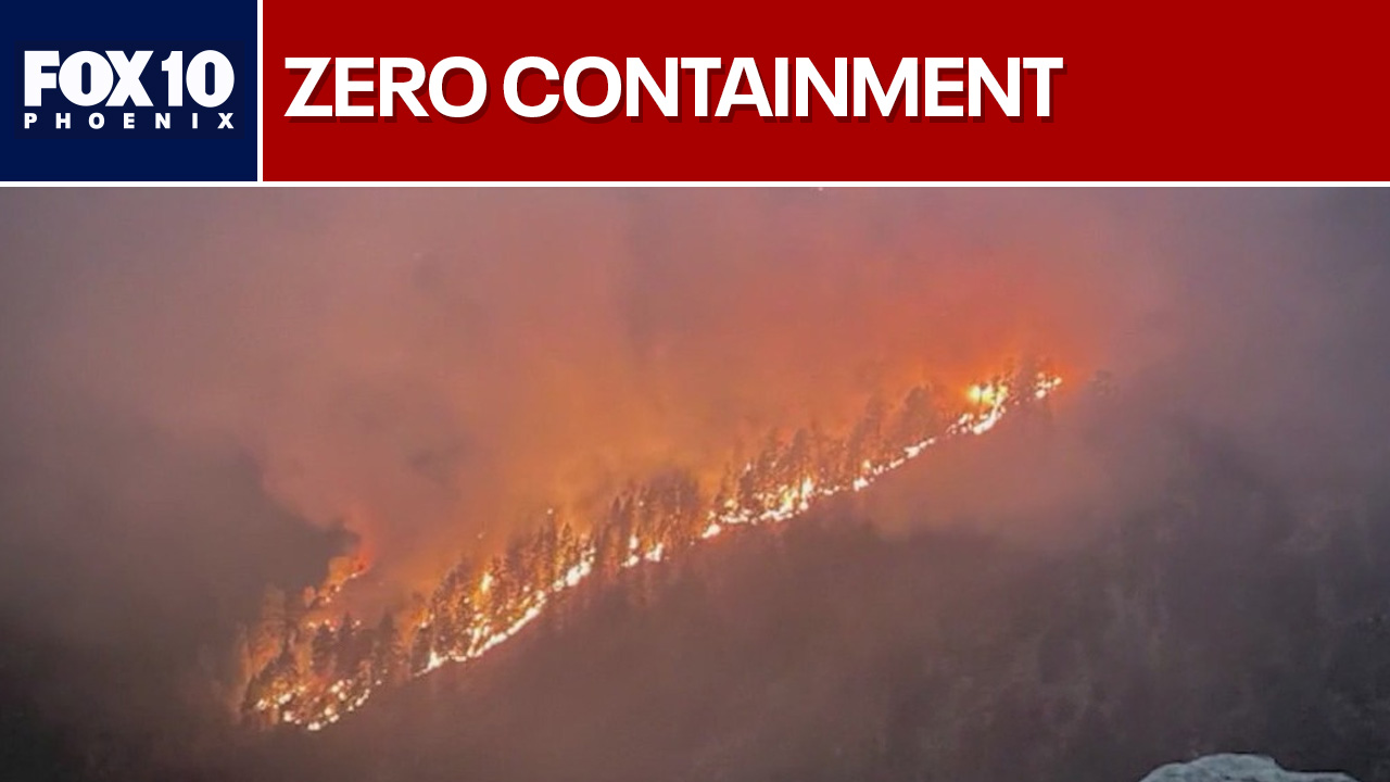 Horton Fire continues to grow north of Payson | FOX 10 Phoenix