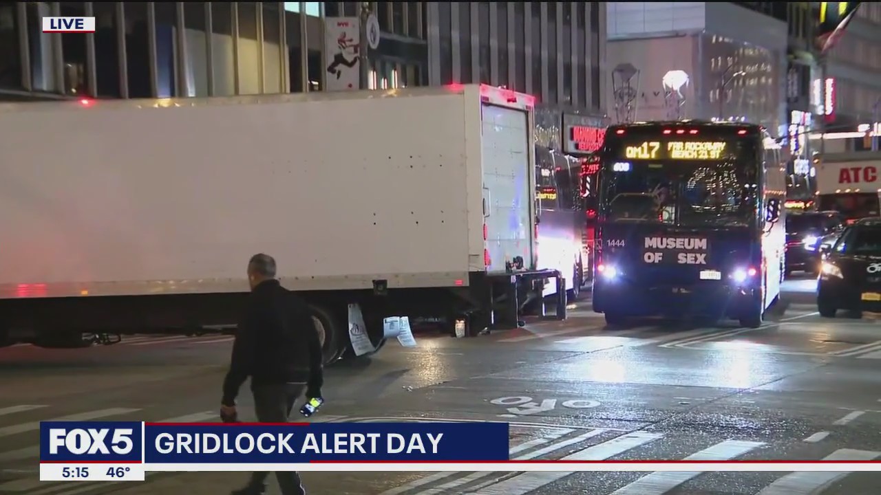 Gridlock alert day in NYC | FOX 5 New York