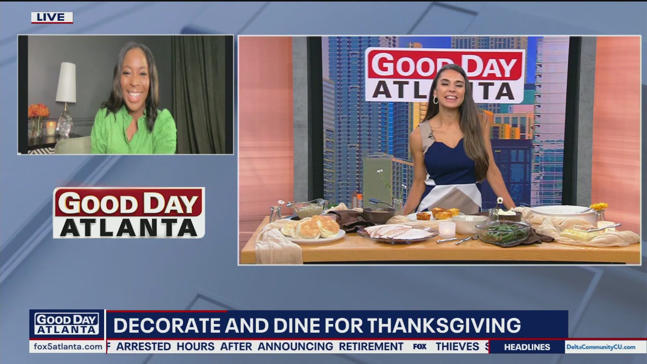 Erica Thomas has Thanksgiving to-go options and decor ideas: | FOX 5 ...