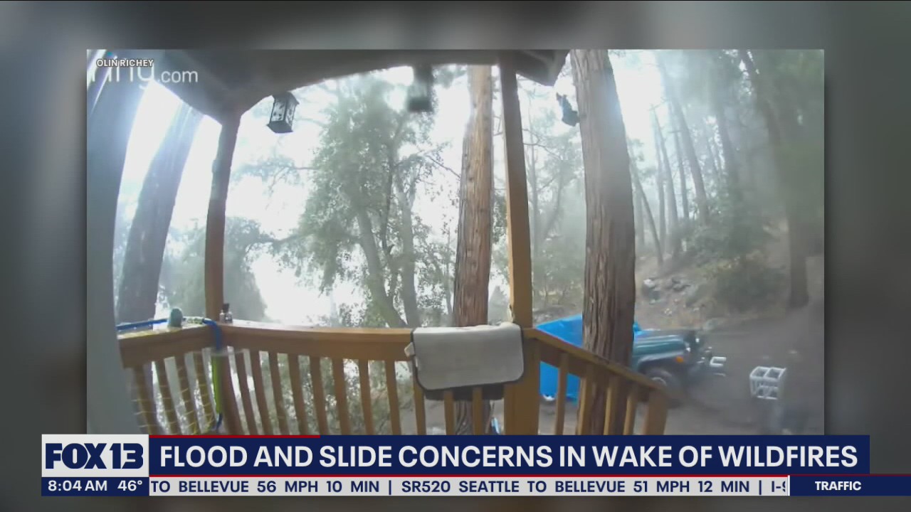 Washington wildfires: As rain drenches remaining fires, mudslides ...