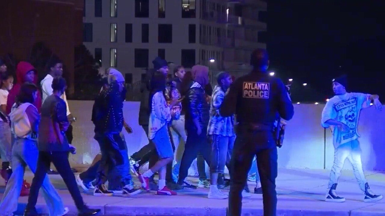 Shots fired, chaos erupts at Atlantic Station | FOX 5 Atlanta