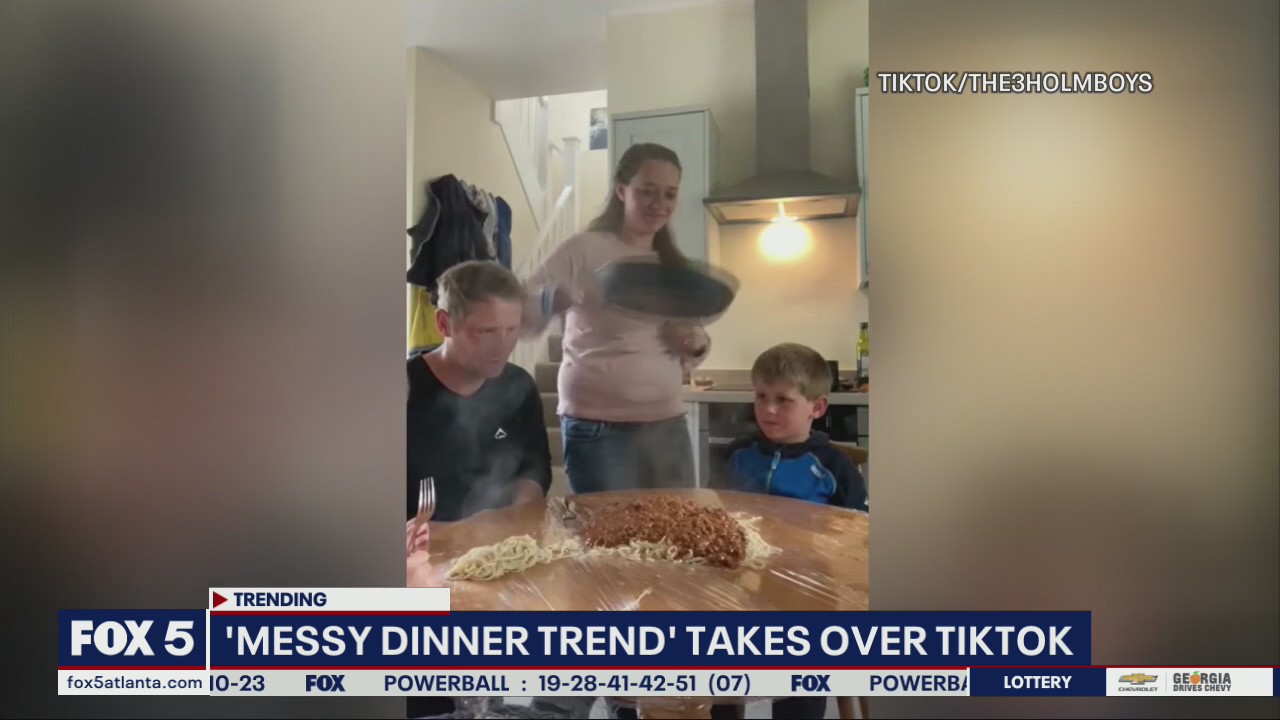 'Messy dinner' TikTok trend is... messy | FOX 5 Atlanta