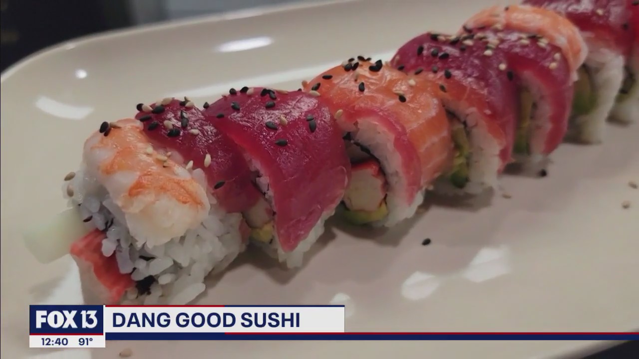A roll for everyone at Dang Good Sushi | FOX 13 Tampa Bay