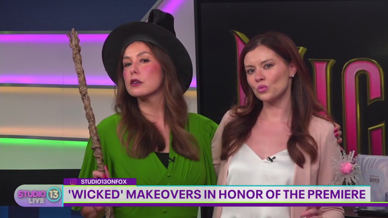 Makeovers for the premiere of 'Wicked: For Good' | FOX 13 Seattle