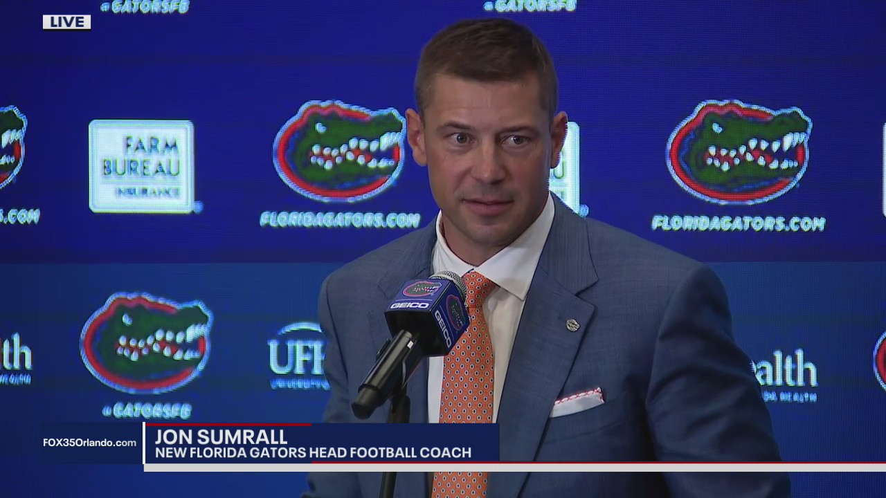 New Florida Gators coach Jon Sumrall press conference | FULL | FOX 35 ...