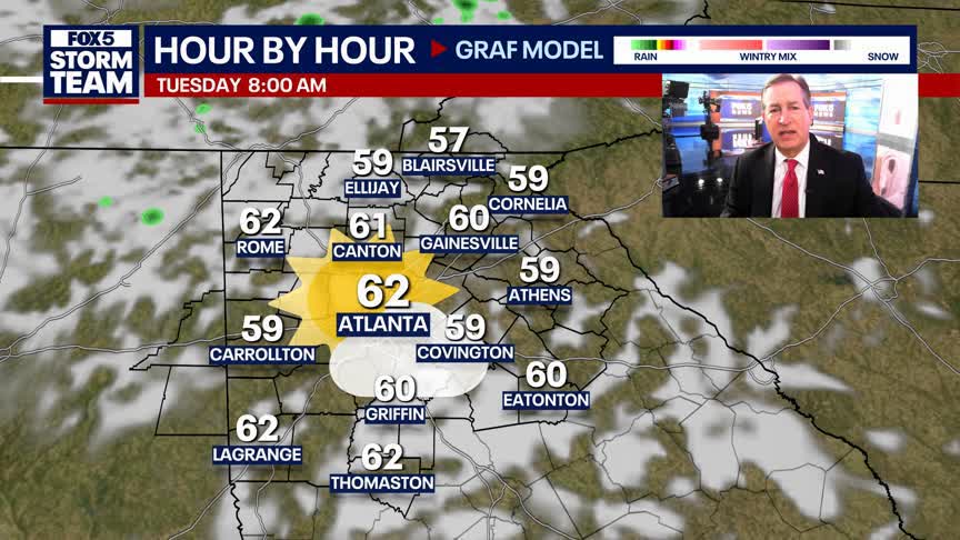 Monday Night Weather Update | FOX 5 Atlanta