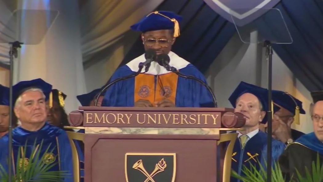 Usher speaks at Emory graduation | FOX 5 Atlanta