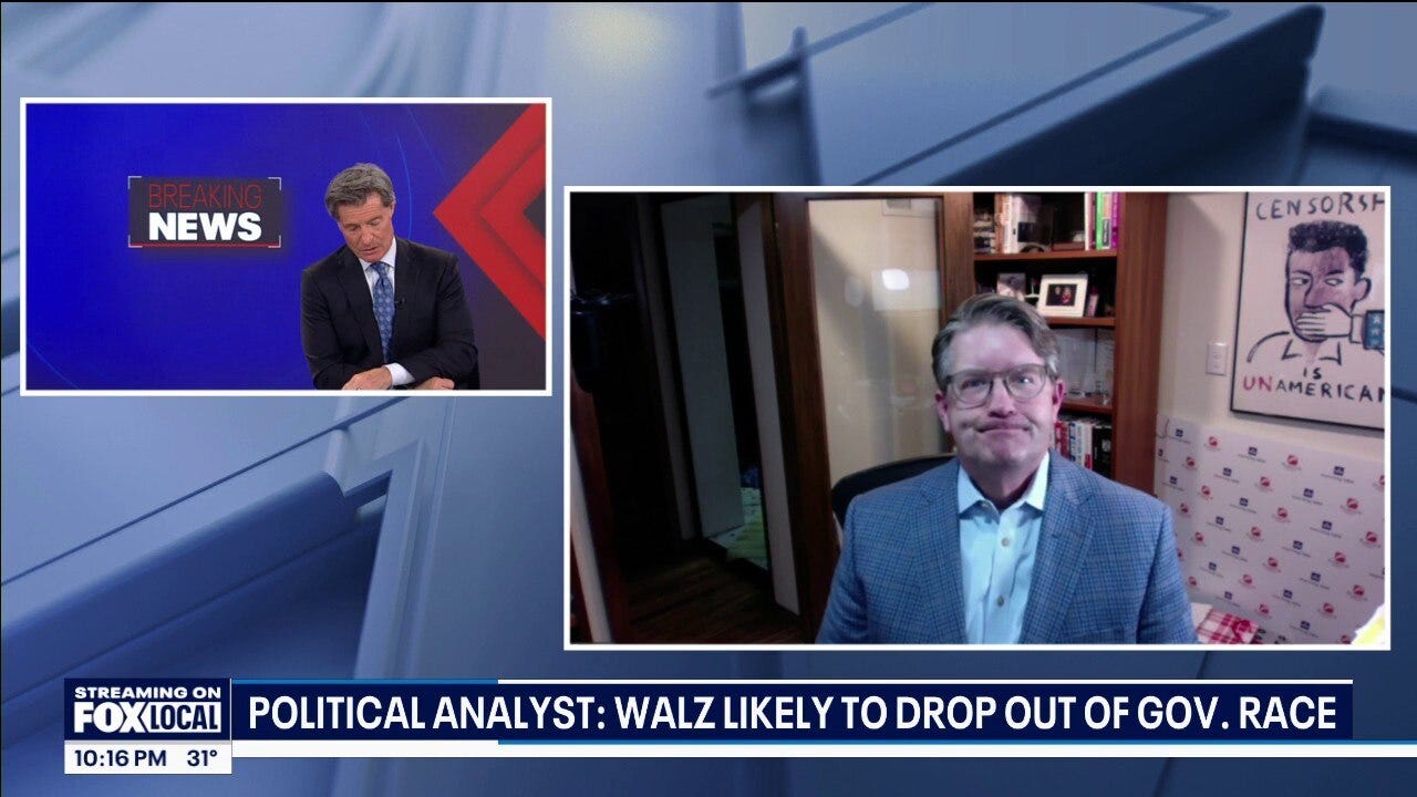 Tim Walz likely to drop out of 2026 Governor's race | FOX 9 Minneapolis ...