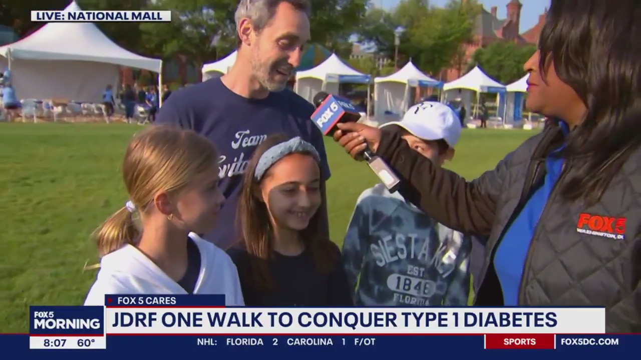 JDRF One Walk raises funds for juvenile diabetes | FOX 5 DC